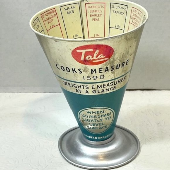 Tala | Kitchen | Vtg Tala Cooks Measure Weights Measures At A Glance ...